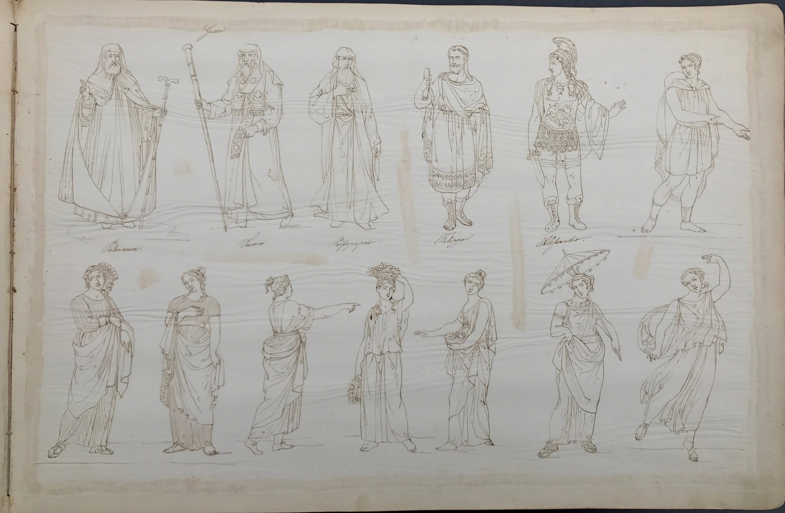 Neo classical Old Master Drawing Scrapbook – APPLE BOUTIQUE