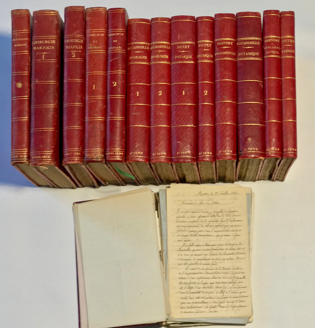 Manuscrits du Docteur François Louis Senn – APPLE BOUTIQUE ANTIQUES GALLERY