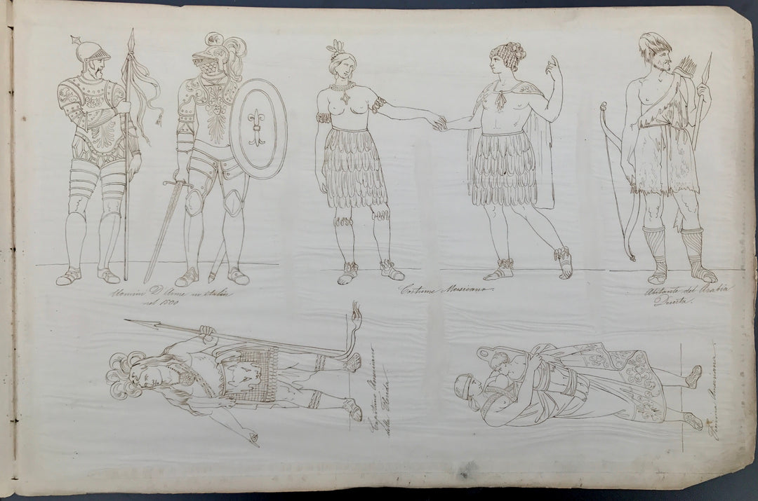 Neo classical Old Master Drawing Scrapbook – APPLE BOUTIQUE